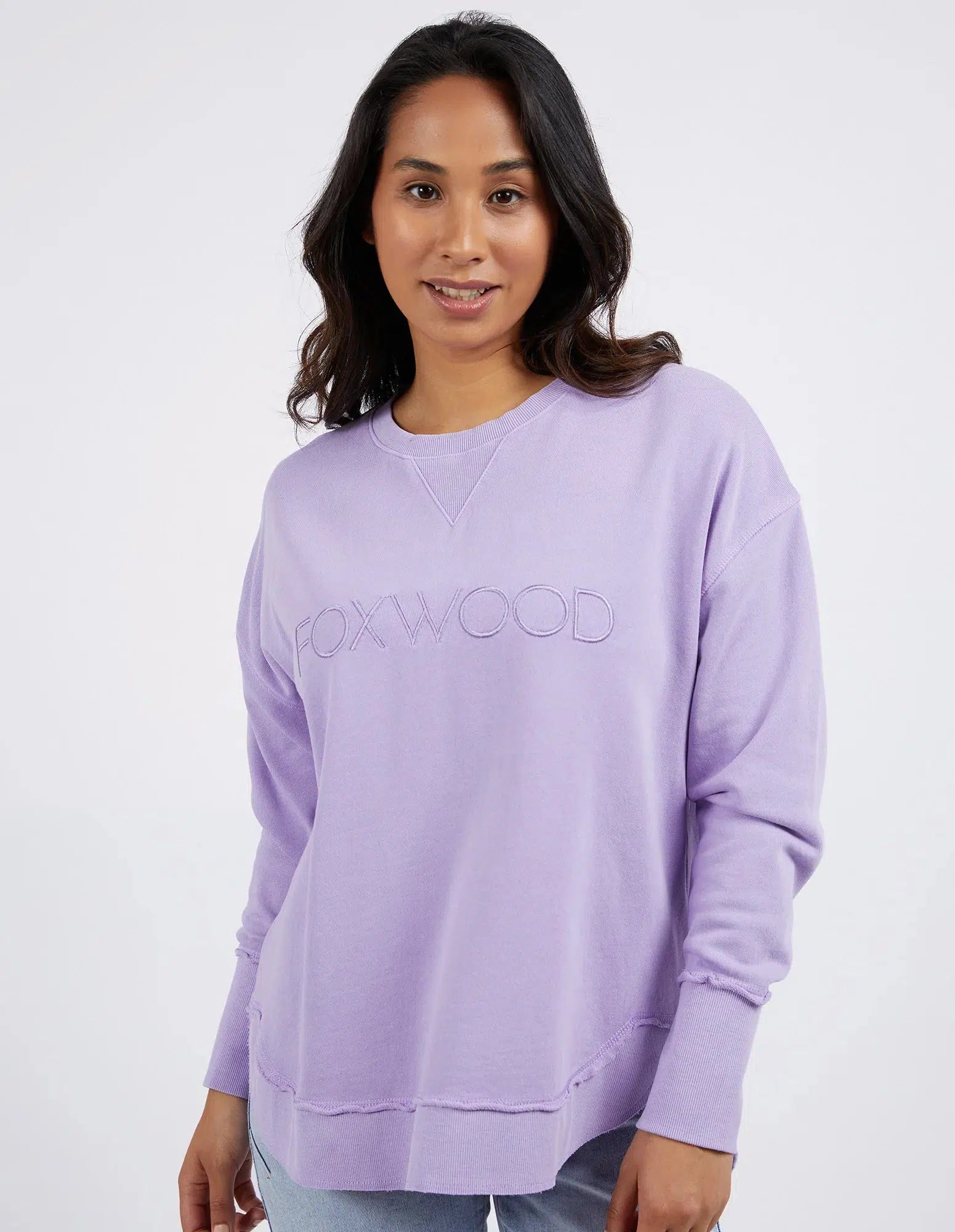 Simplified Crew - Lavender – Lima & Co