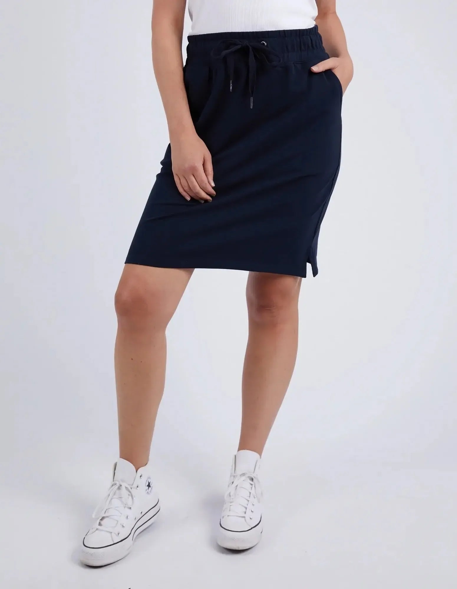 Coby Skirt - Navy – Lima & Co