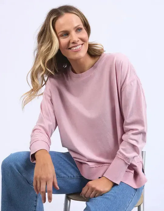 Farrah Long Sleeve - Rose Pink – Lima & Co