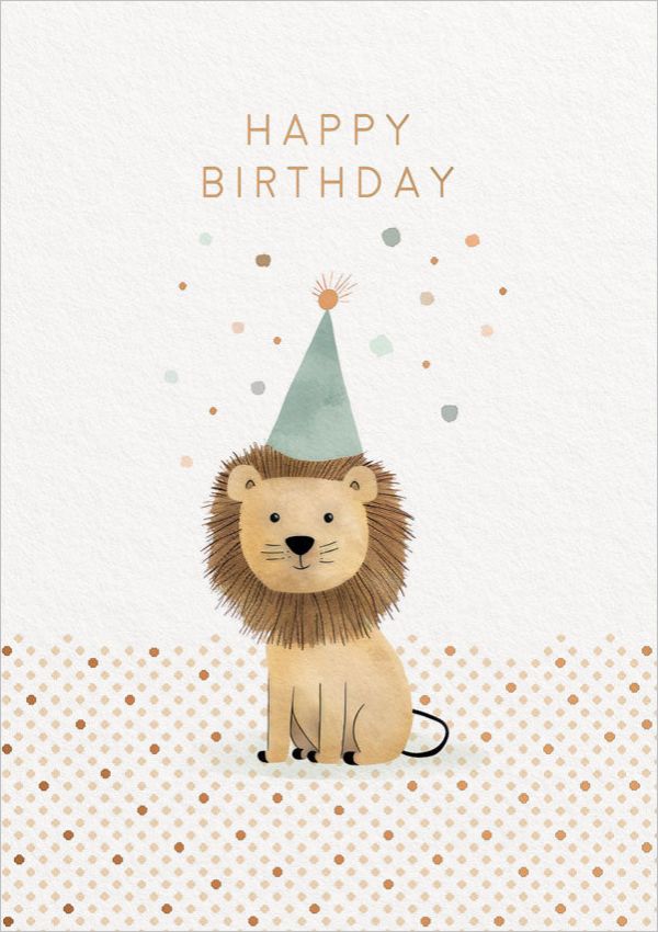 Happy Birthday Lion – Lima & Co