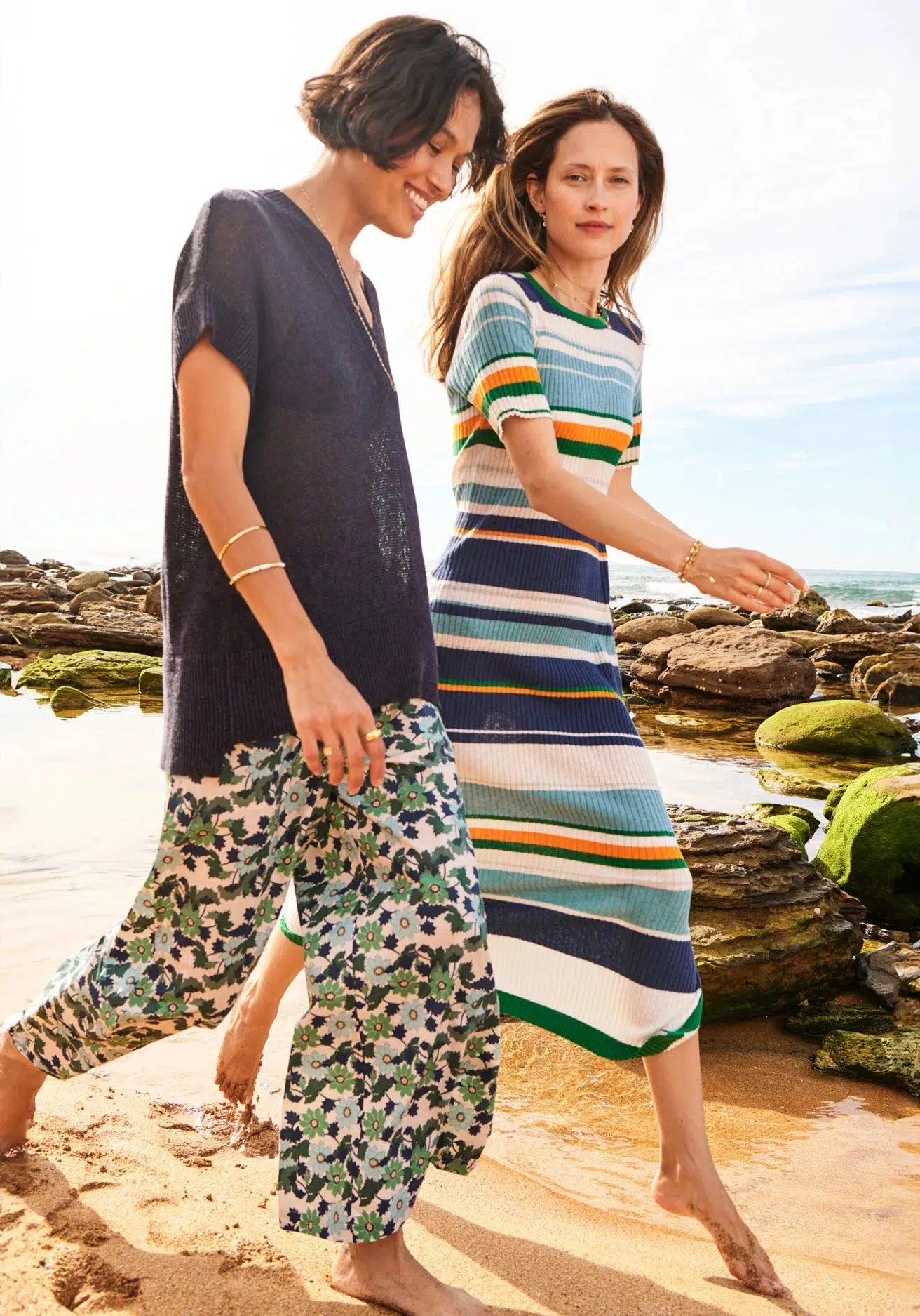 Lido Multi Knit Dress - Green Multi – Lima & Co