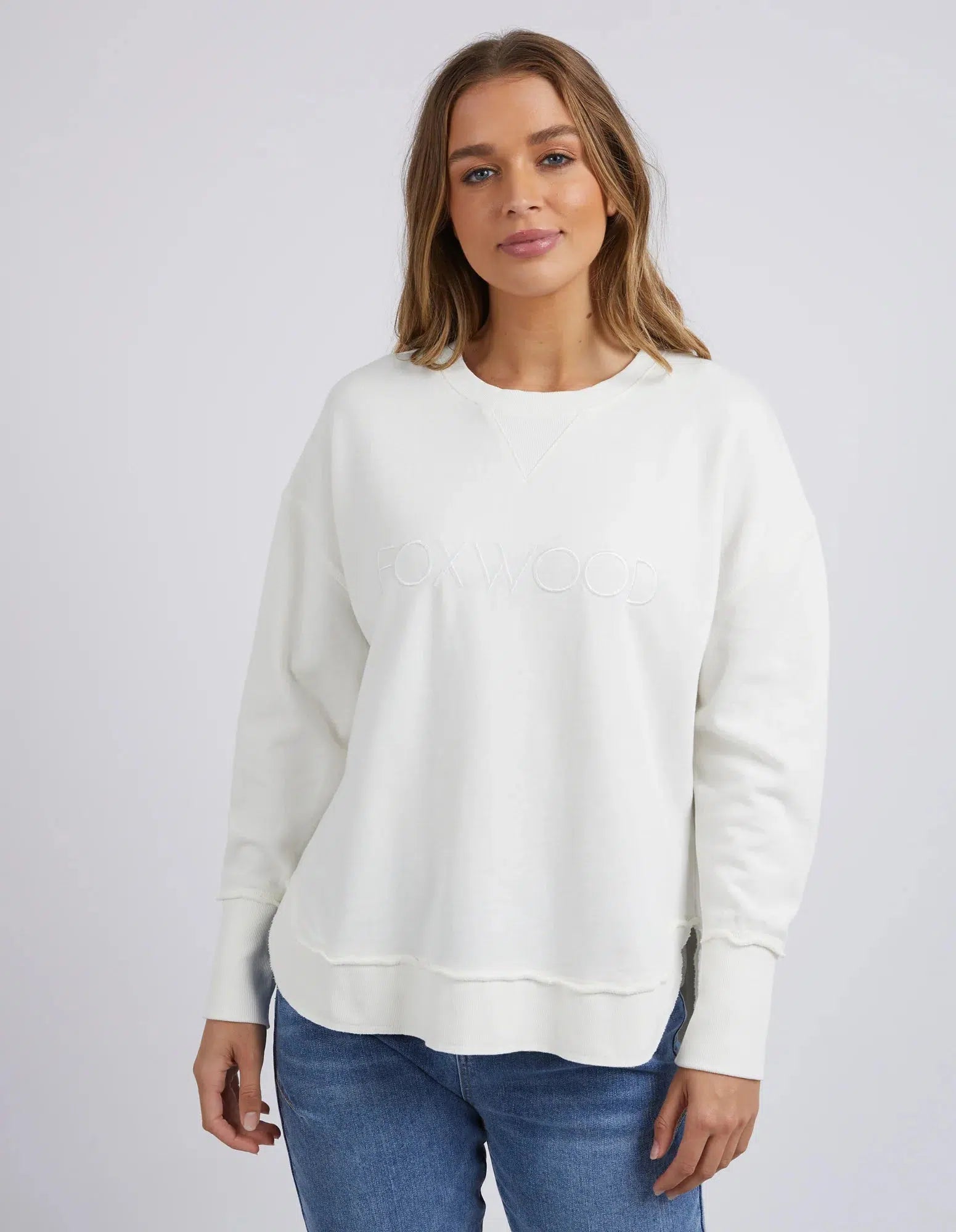 Simplified Crew - Ecru – Lima & Co