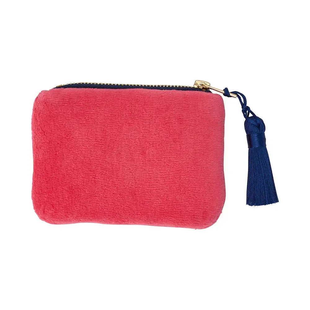 Velvet Coin Purse - Pink Crush – Lima & Co